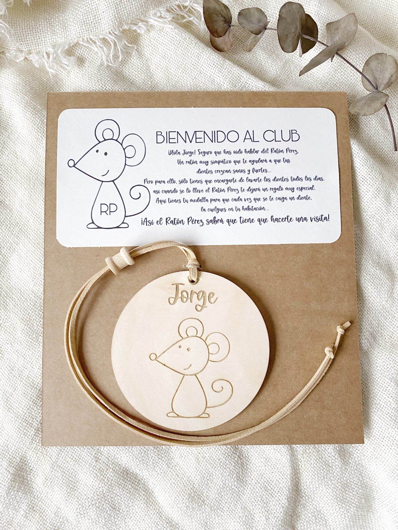 Puerta "Ratón Pérez" - Isi y Ro | Regalos personalizados | Detalles bonitos