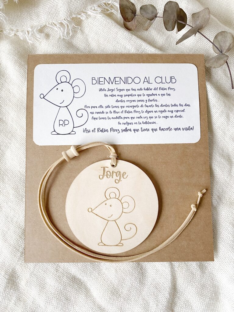 Puerta "Ratón Pérez" - Isi y Ro | Regalos personalizados | Detalles bonitos
