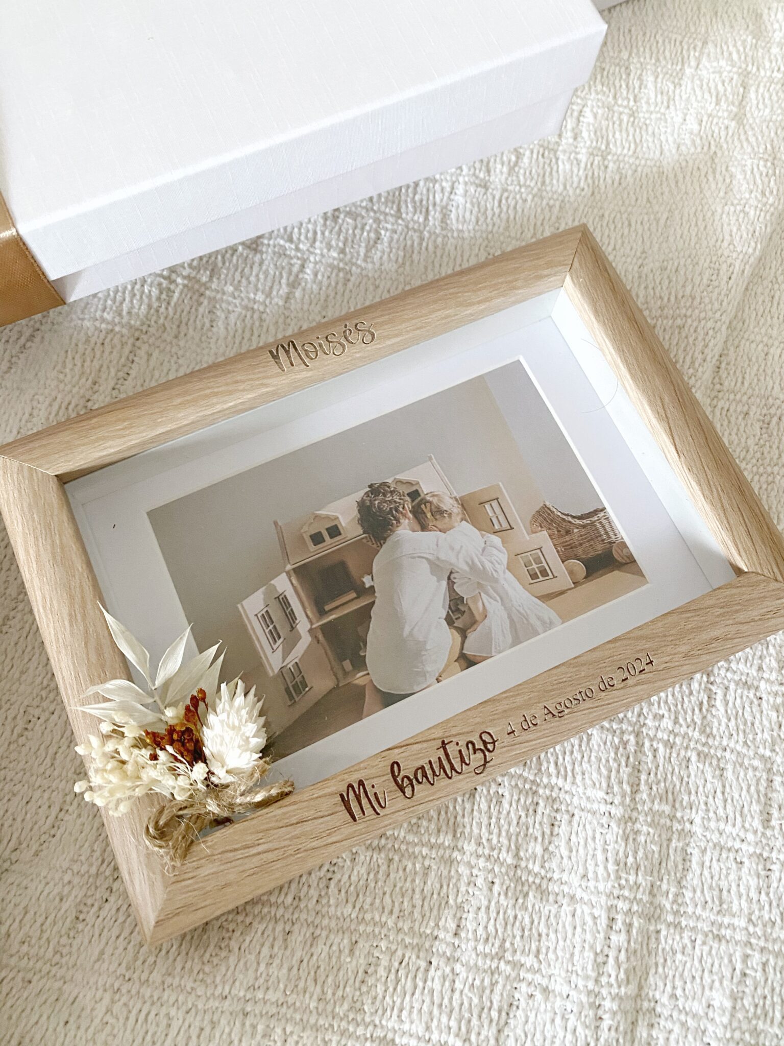 Marco de fotos personalizado - Isi y Ro | Regalos personalizados ...